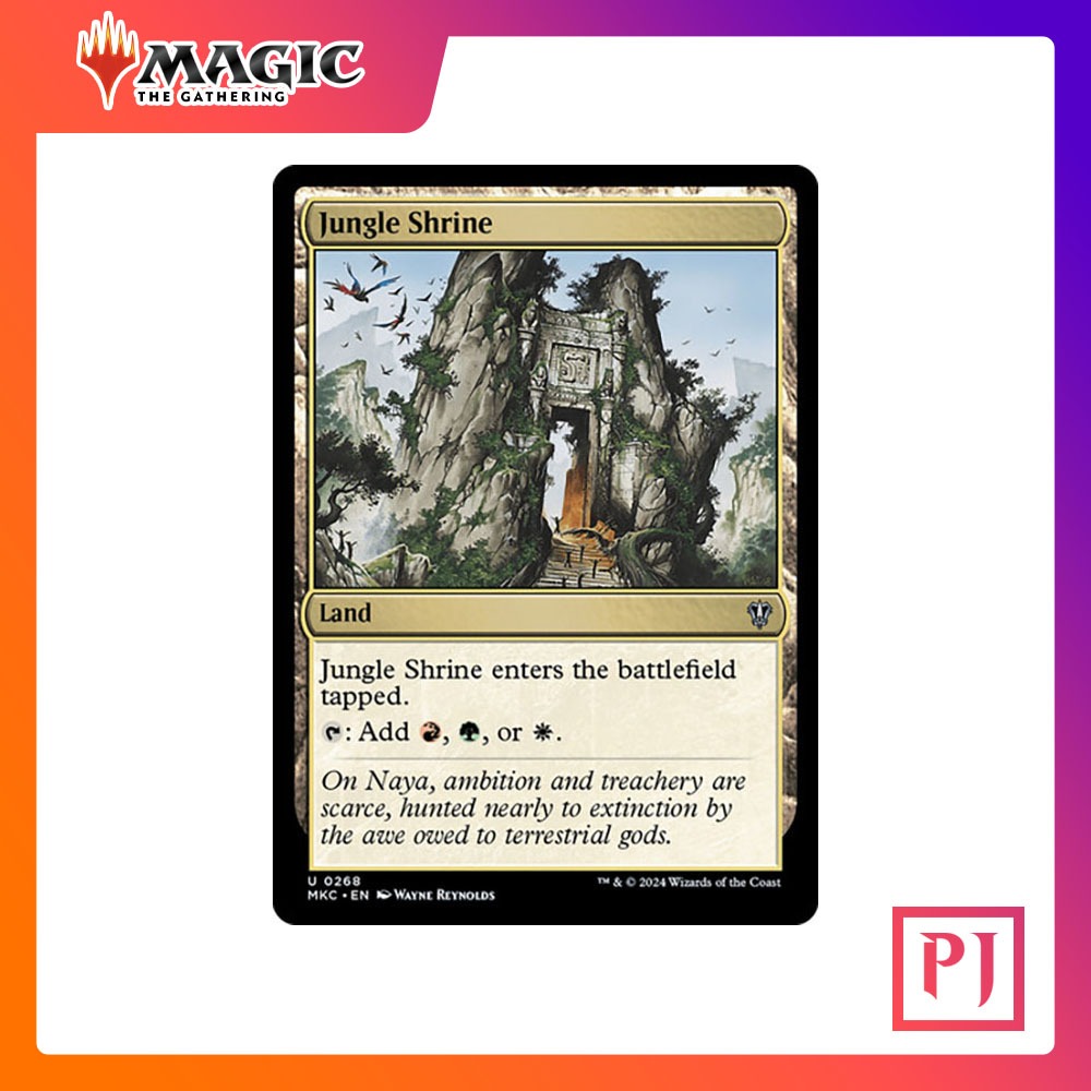 [MTG] Jungle Shrine [MKC] [LAND] [UNCOM] [NORMAL] [ENG] (Magic Card ...