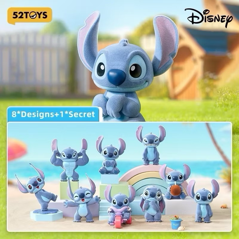 Genuine 52TOYS Disney The Cute Stitch Series Stitz Lelo Big Velvet Fur ...