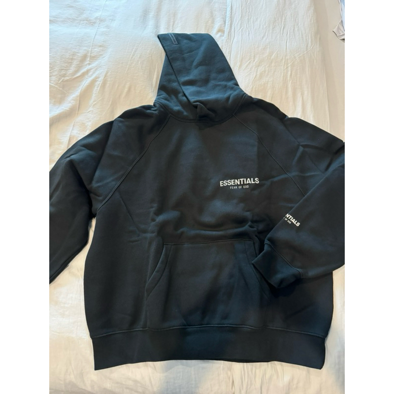 Essentials hoodie reflex logo (used like new) | Shopee Philippines