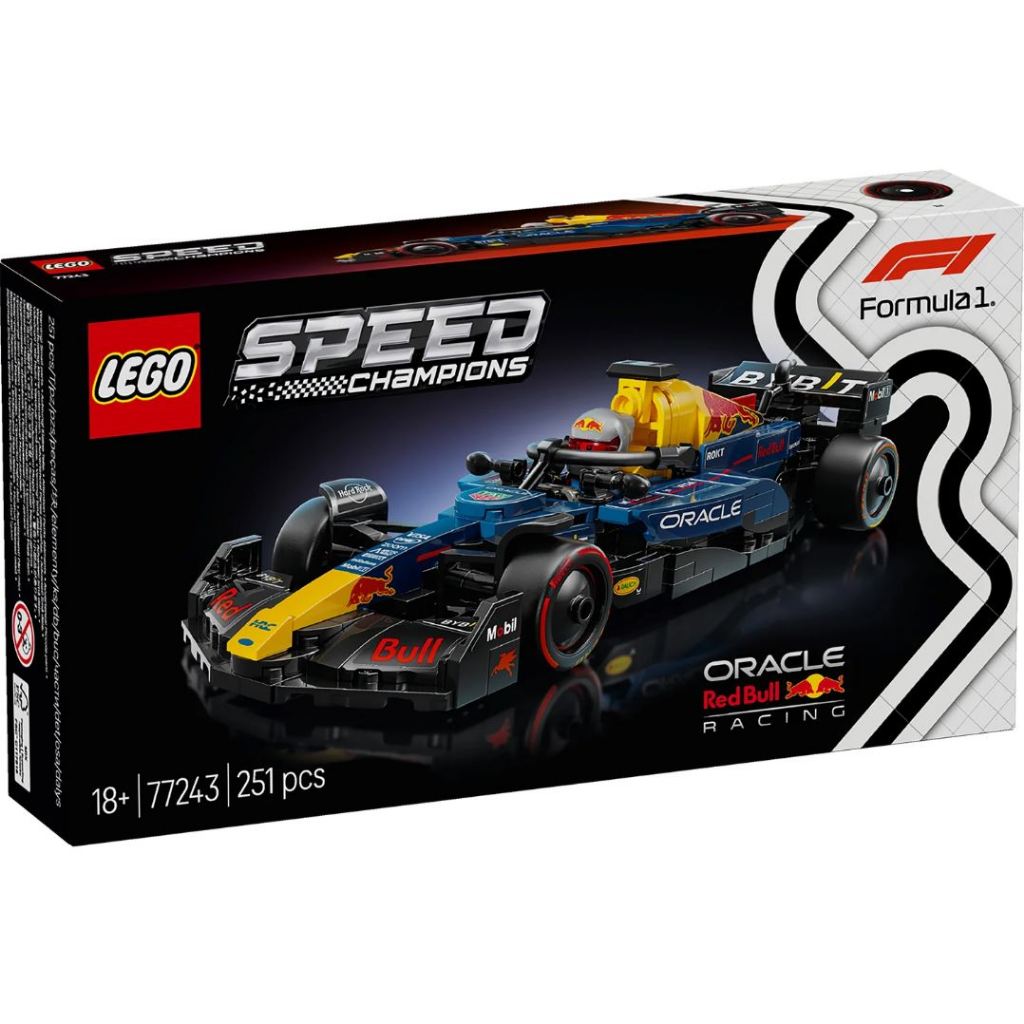 LEGO Speed Champions Oracle Red Bull Racing RB20 F1 Race Car 43 ...