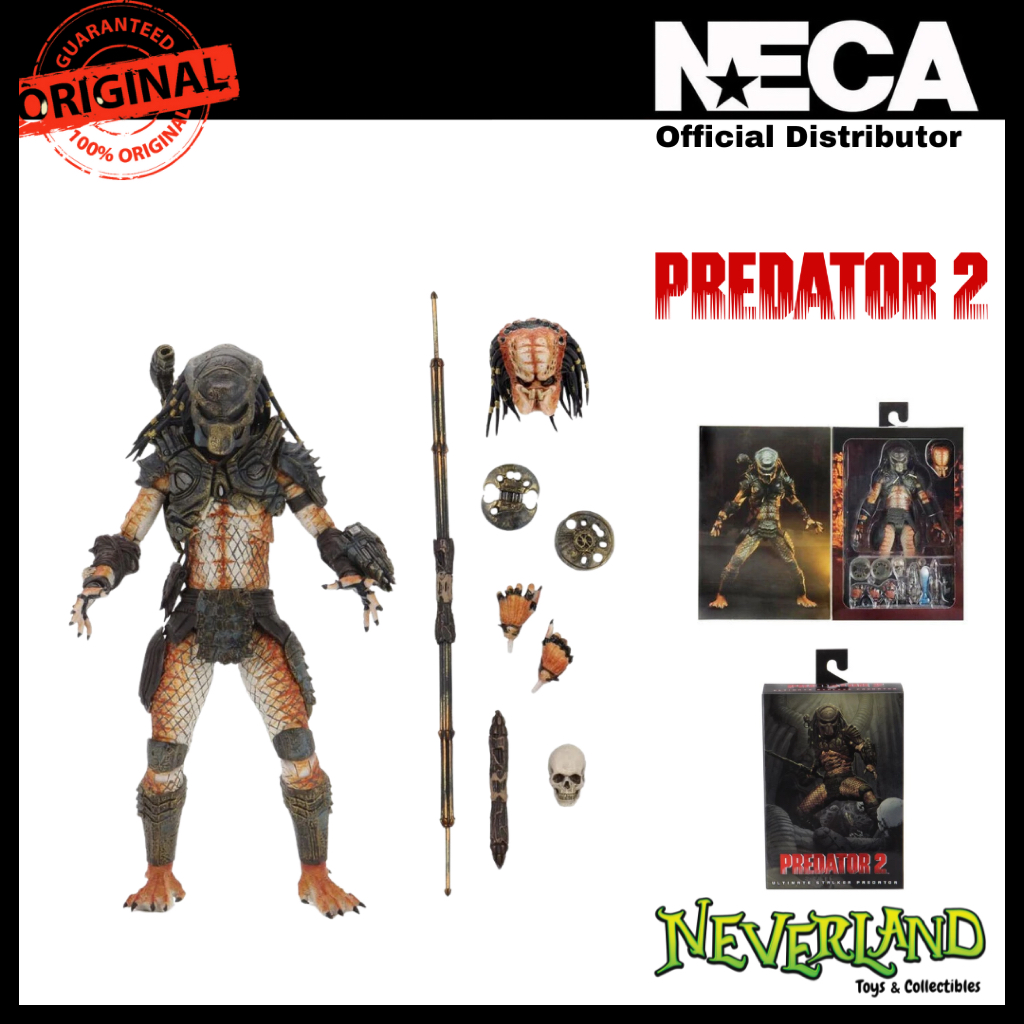 NECA Predator 2-7" Scale Action Figure-Ultimate Stalker | Shopee ...
