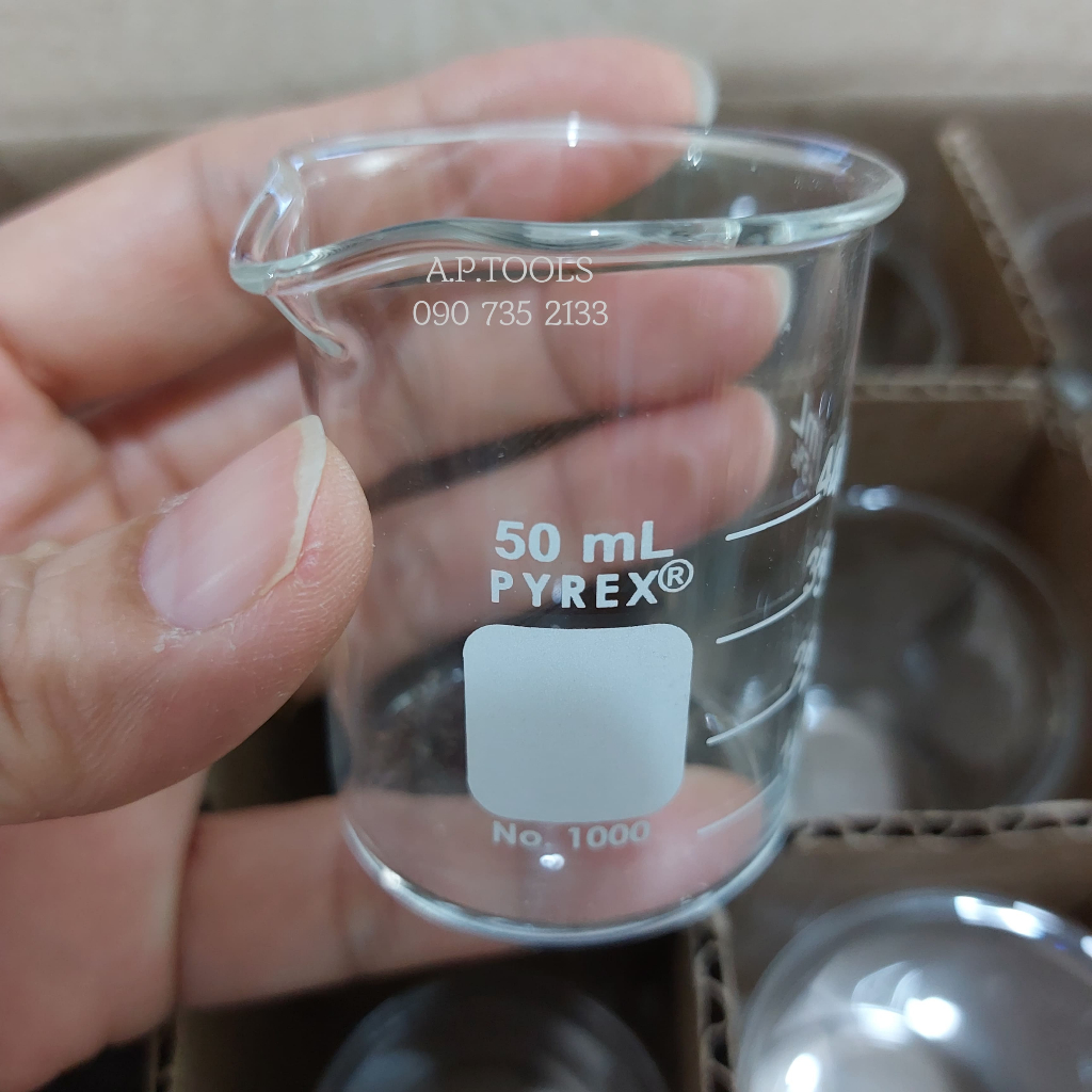 German Pyrex Glass Beaker 50ml 100ml 250ml 600ml | Shopee Philippines
