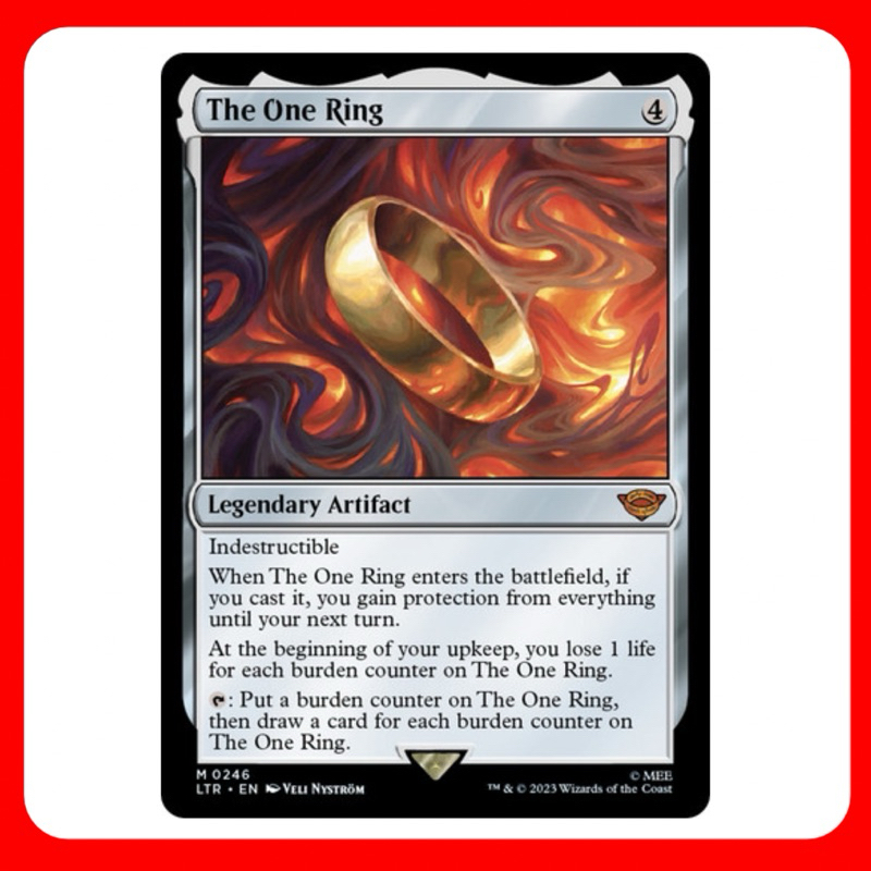 [MTG] the One Ring [LTR] [ARTIFACT] [MYTHIC] [NORMAL] [ENG] (Magic Card ...