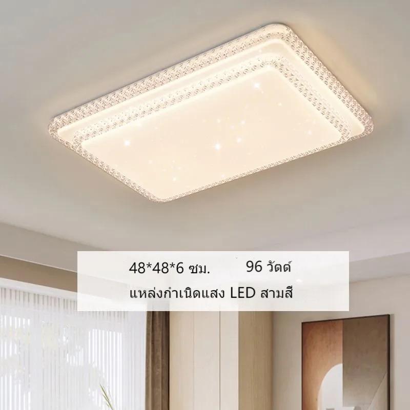 New Living Room Main Lamp Crystal Atmosphere Ceiling Headlights Hall ...