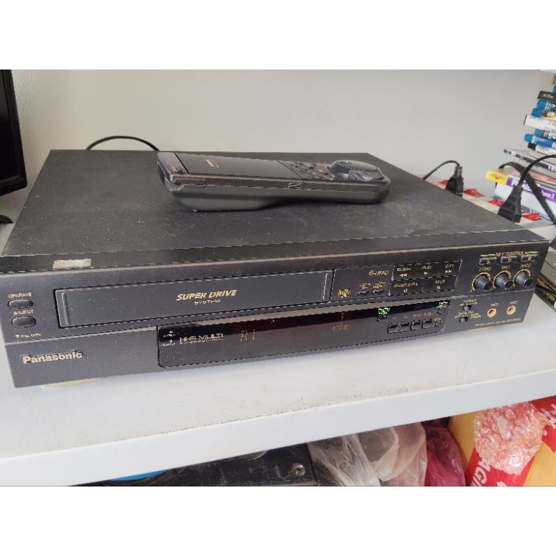 Panasonic VDO/VHS Video Player Large Model 6 Heads Tape It's A Work Of ...