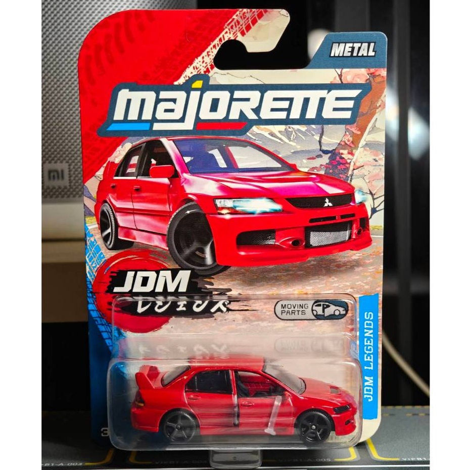 Majorette Mitsubishi Lancer Evolution 9 (JDM Series 2025) | Shopee ...