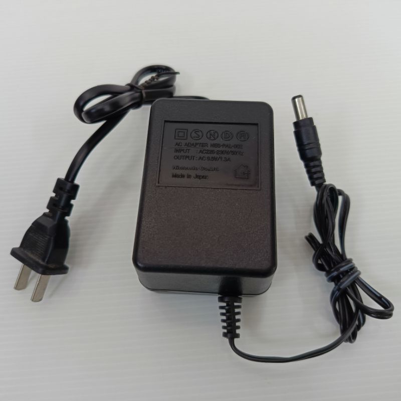 Genuine Transformer Nintendo Nes AC Power 9.8V/1.3A Straight AC220V ...