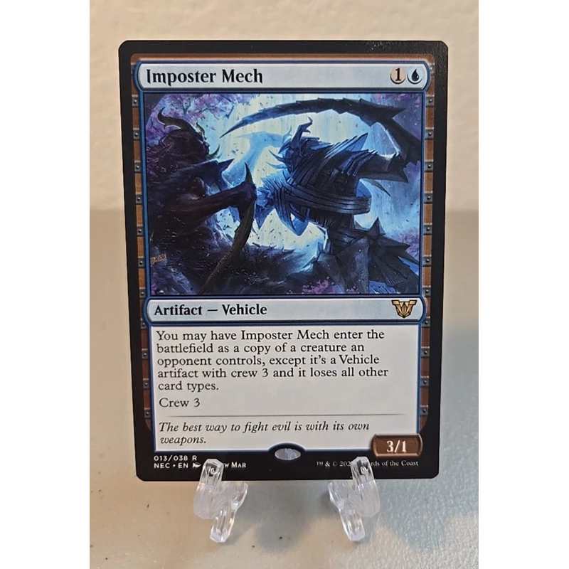 MTG Imposter Mech Blue Magic the Gathering EDH NEC Card Ex-Nm Condition ...