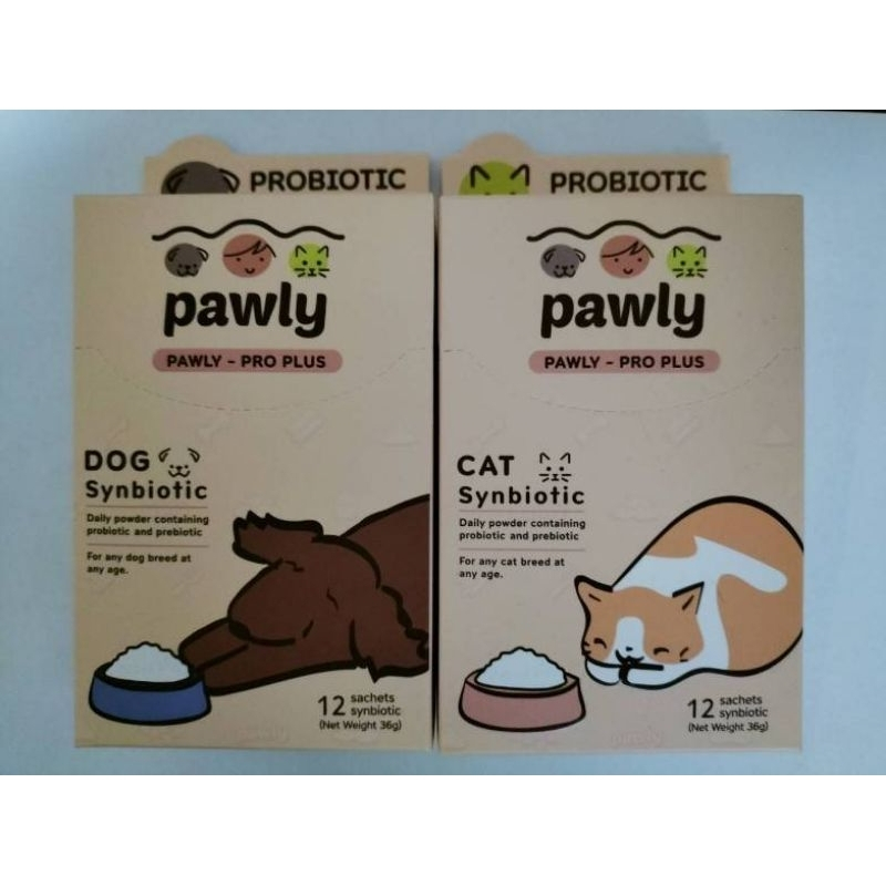 Pawly Pro plus Synbiotic Prebiotic And Probiotic Powder For Cats And ...