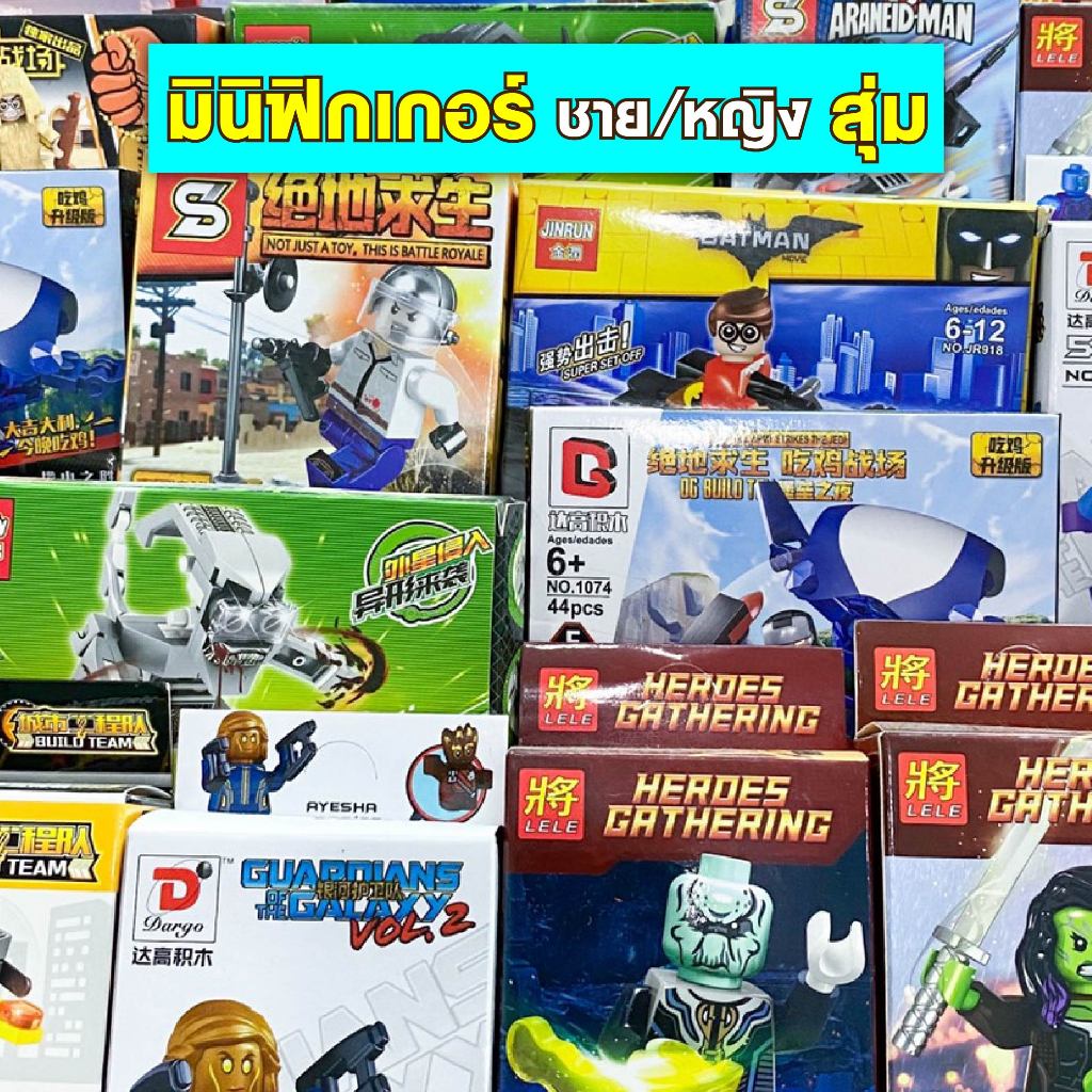 Random Figure Building Blocks With Male Female And Assorted Styles More ...