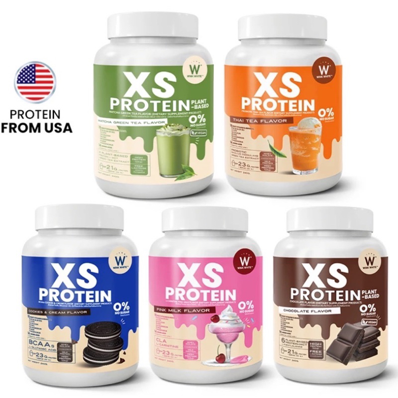WINK WHITE XS PROTEIN 5 Formulas To Help Control Hunger Probiotic ...