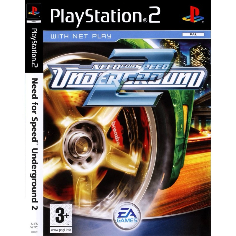 ps2 Need For Speed Underground 2 Game Disc | Shopee Philippines
