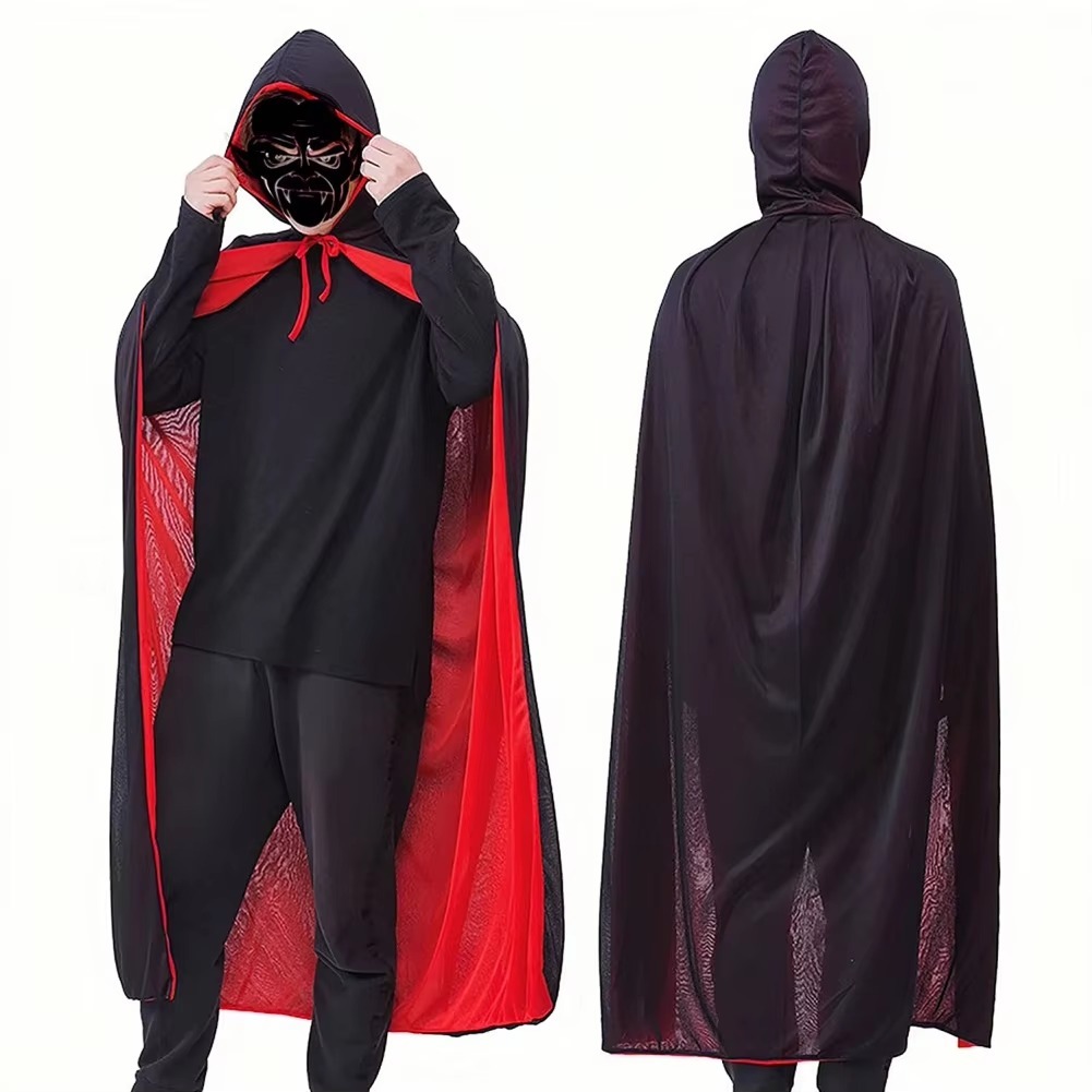 Witch Veil Vampire Long Hooded Death cloak with Express hood Available ...