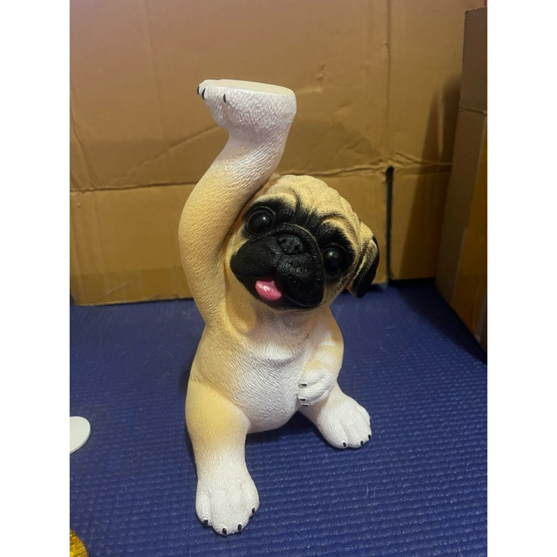There Are 2 Types Of pvc pug Dog Piggy Bank. | Shopee Philippines