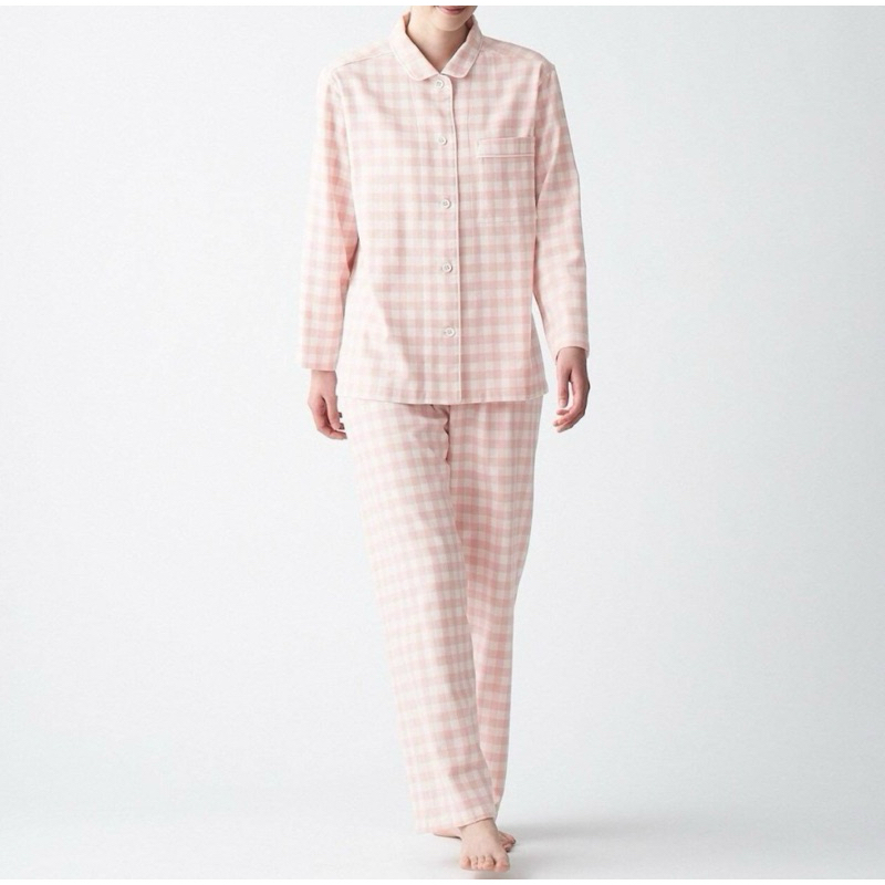 MUJI Authentic Pajamas 2 Layers Of Cotton Fabric Without Seams The Is ...