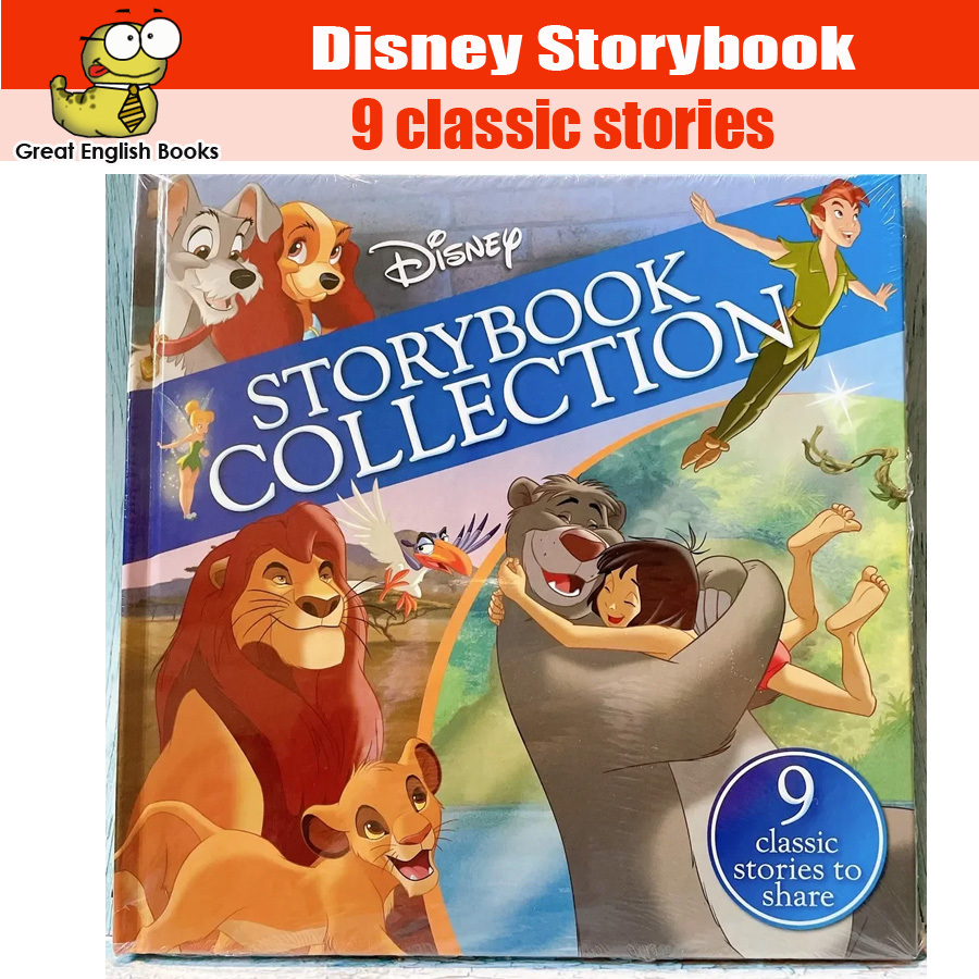 original English Storybook Disney Collection-9 stories | Shopee Philippines