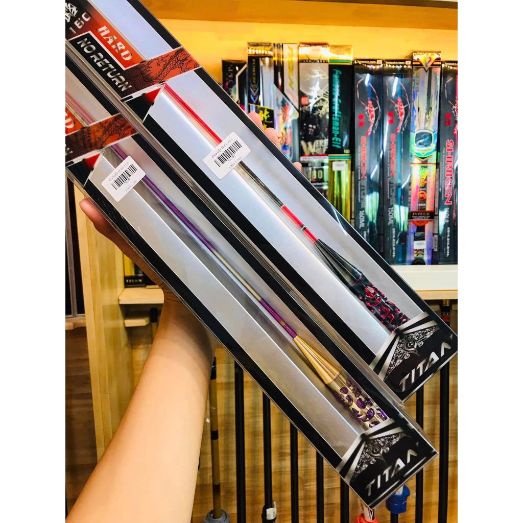 Shrimp Fishing Rod TITAN H-60H (Gold-Purple) H-61 (Black-Dong) | Shopee ...