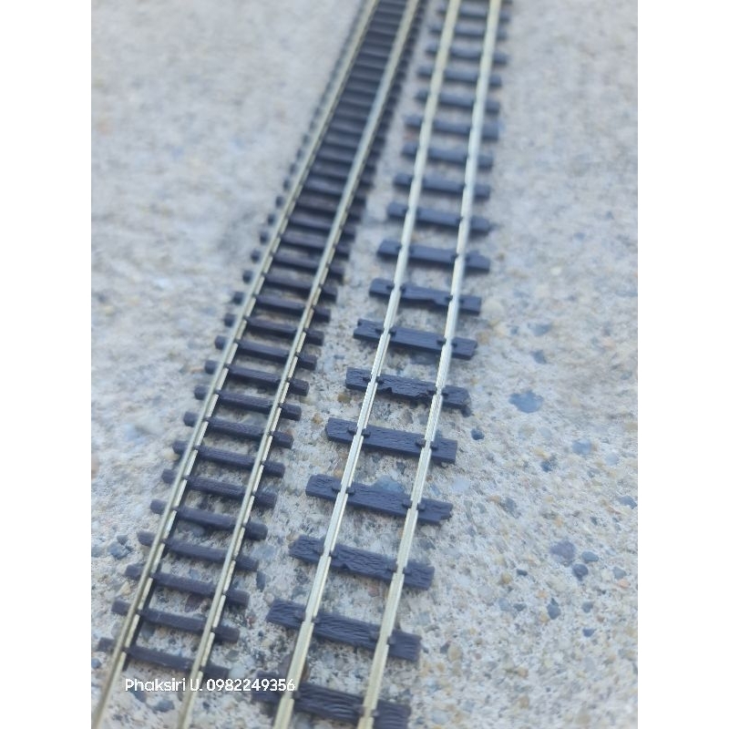 Simulation Train Track Bendable Flexible Rail For HOe Scale N | Shopee ...
