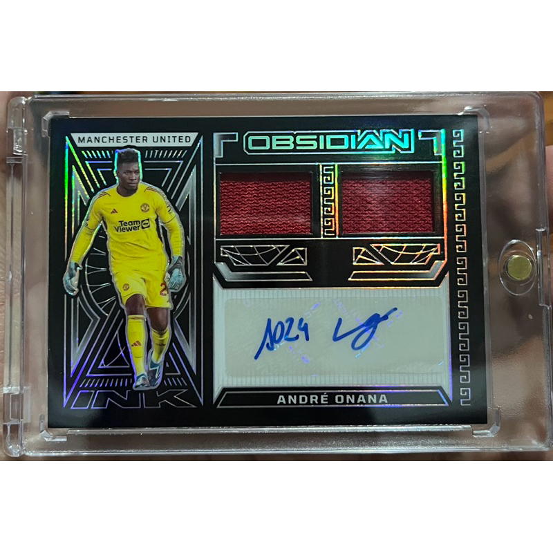 Andre Onana (Manchester United)/199 Panini Obsidian 2023-2024 The ...