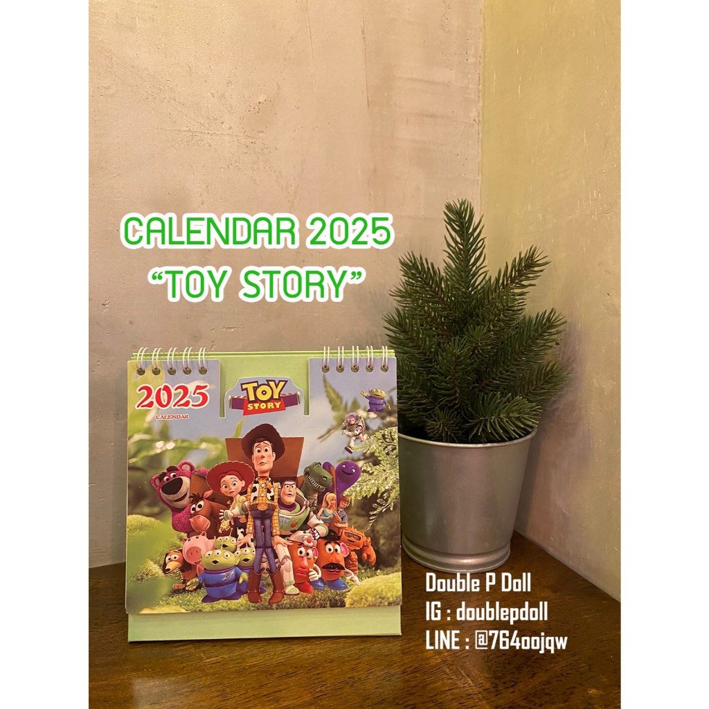 TOY STORY Desk calendar 2025 [cartoon 2025] | Shopee Philippines