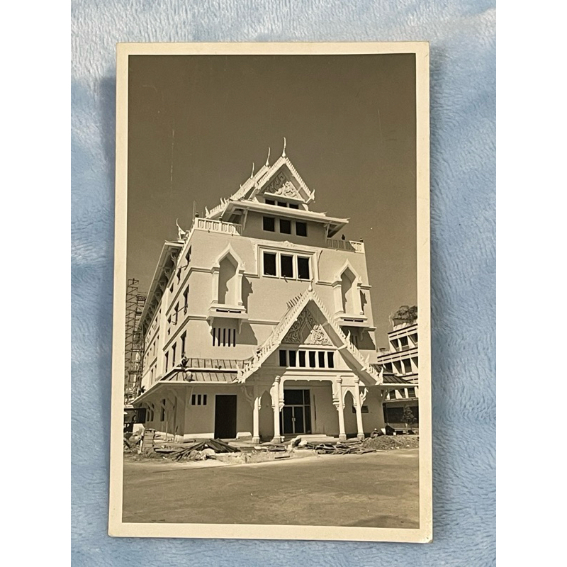 Black And White Old Photos Thai Building Blocks Rama 4 While Being ...