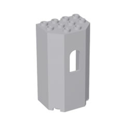 Lego Parts Part Panel 3 x 4 x 6 Turret Wall with Window (30246) /Pcs ...