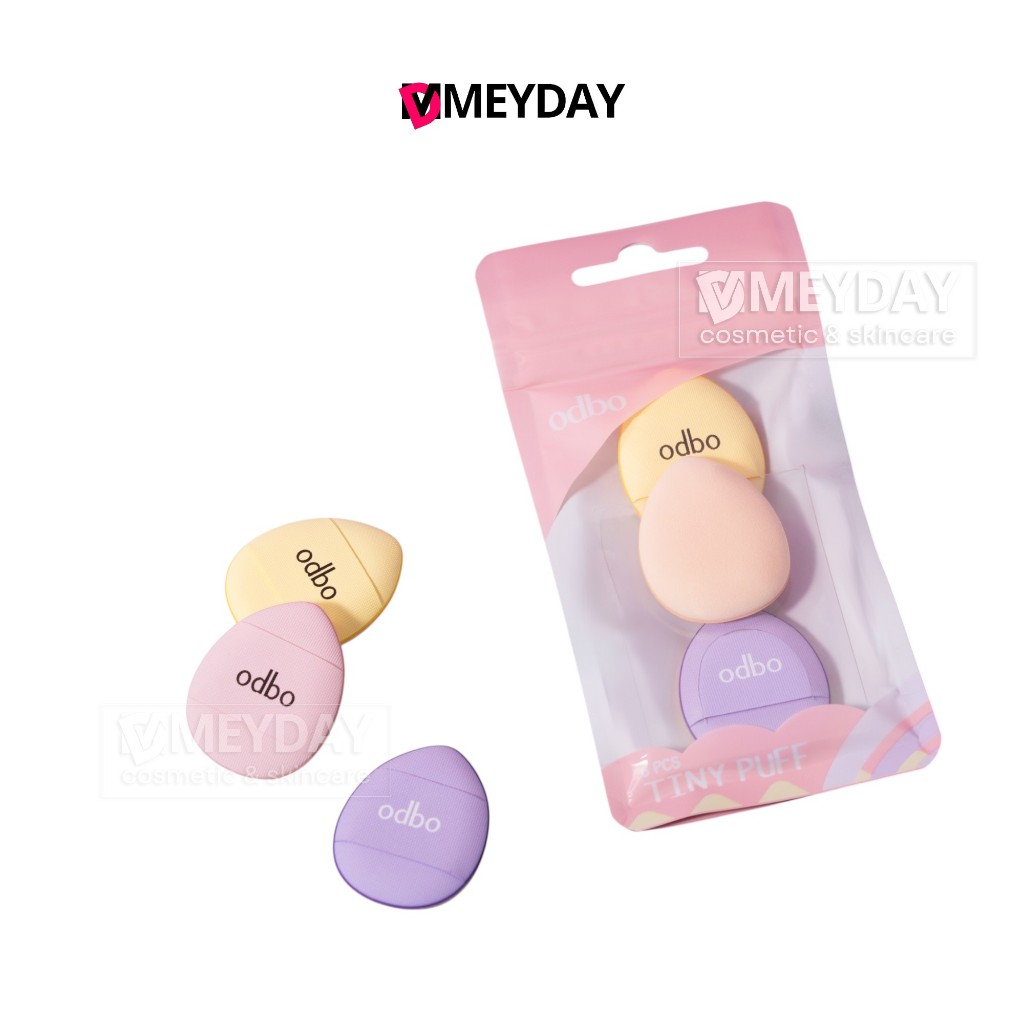 (OD8063) odbo TINYPUFF 3 Pcs Mini Puff Set 3 Colors | Shopee Philippines