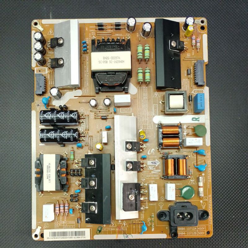 samsung 50 Inch Tv Power Supply Board Model Ua50ku6000kxxt (Genuine ...