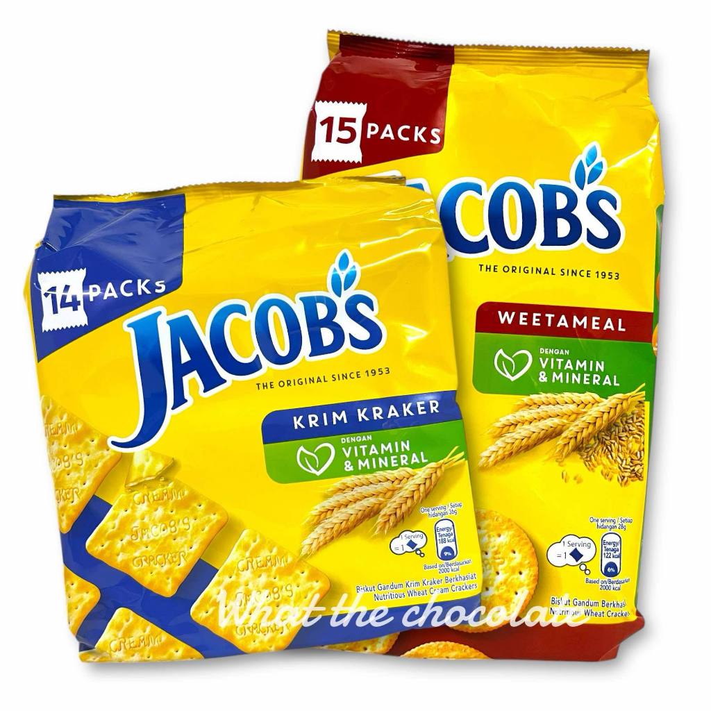 JACOB'S Original Jacobs Biscuits (Without Large Wrap) | Shopee Philippines