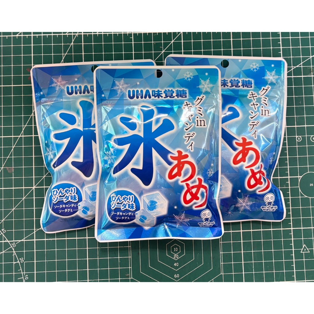 UHA Mikakuto Ice Candy Soda 63g Showa Flavored Gummies Think Coldness Imported From Japan ...