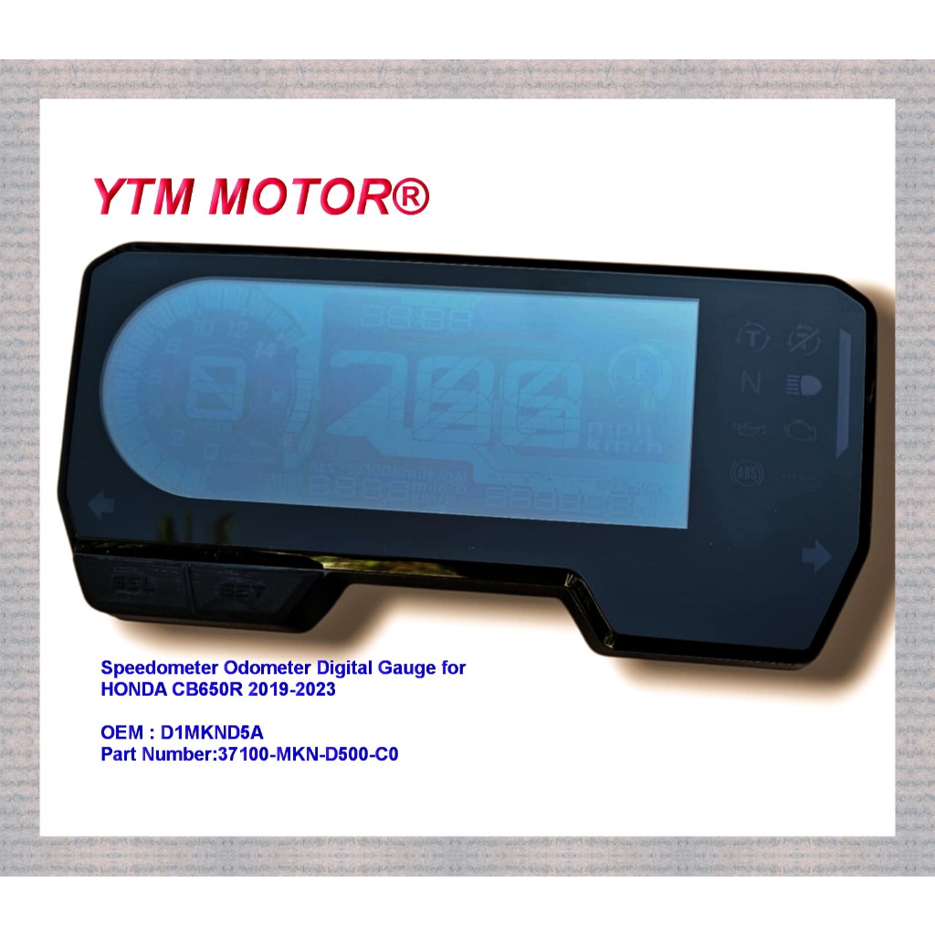 Speedometer Display Screen For HONDA CB650R/CBR650R Year 2019-2023 ...