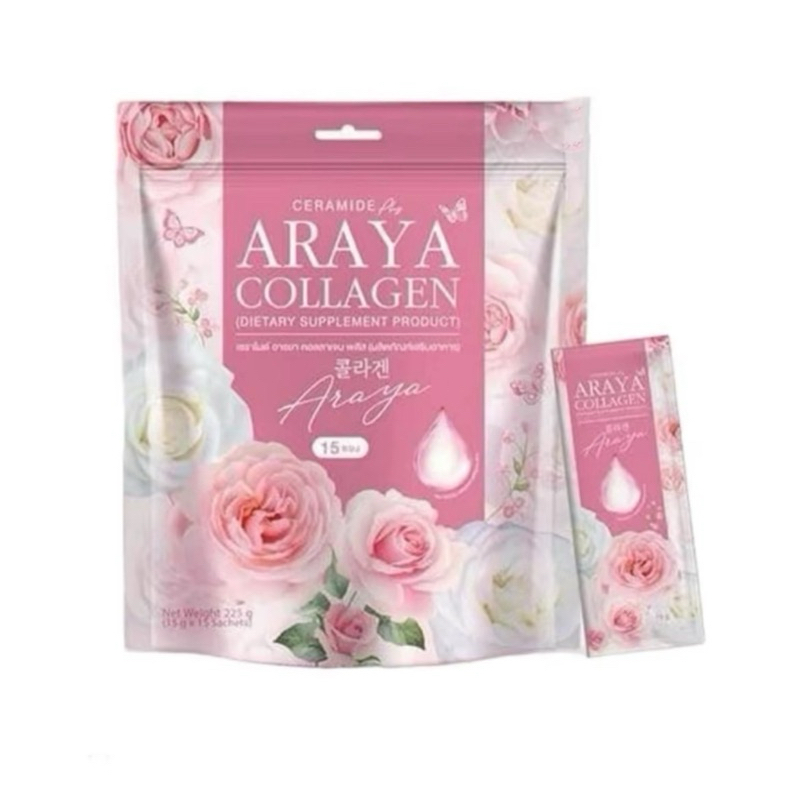 CERAMIDE ARAYA COLLAGEN [1 Get 1 = 30 Sachets] | Shopee Philippines