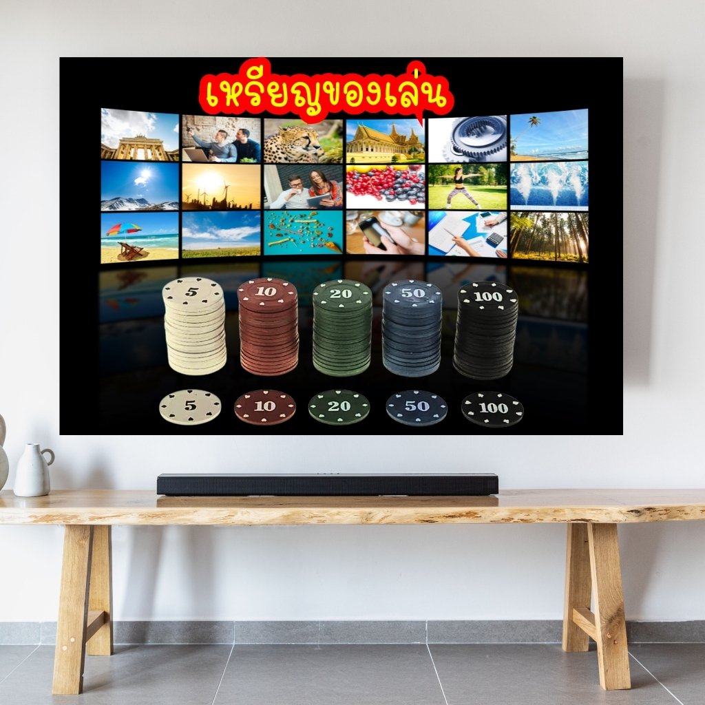 Coin Medal Coin Play Board Game Monopoly Game Plastic Chips | Shopee ...