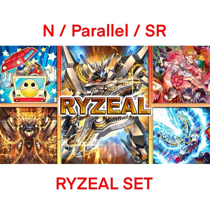 ORIGINAL Yu-Gi-Oh! Ryzeal Deck Build Crossover Breakers N/Parallel/SR Rare (1x/3x) Card Set DBCB ...