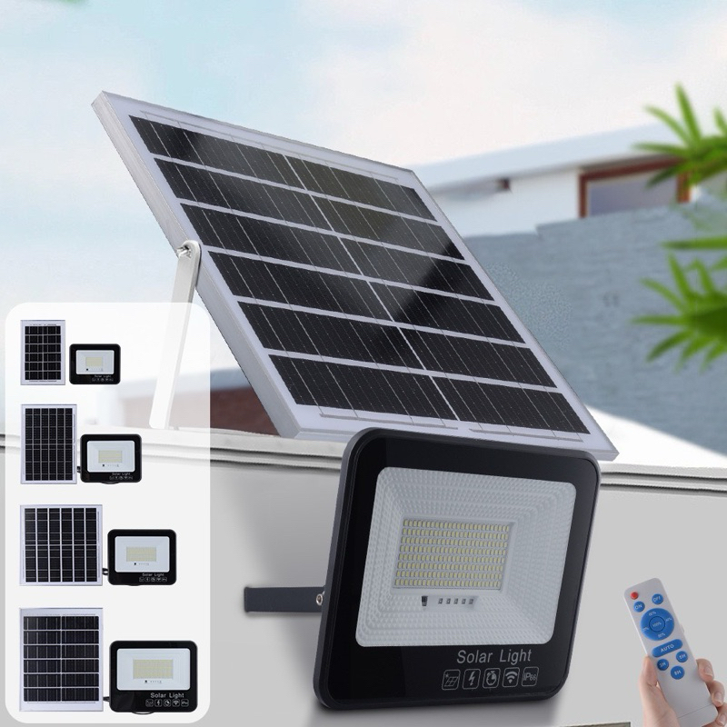 solar Light Waterproof Spotlights led Cells Lights Panel IP66 (100W ...