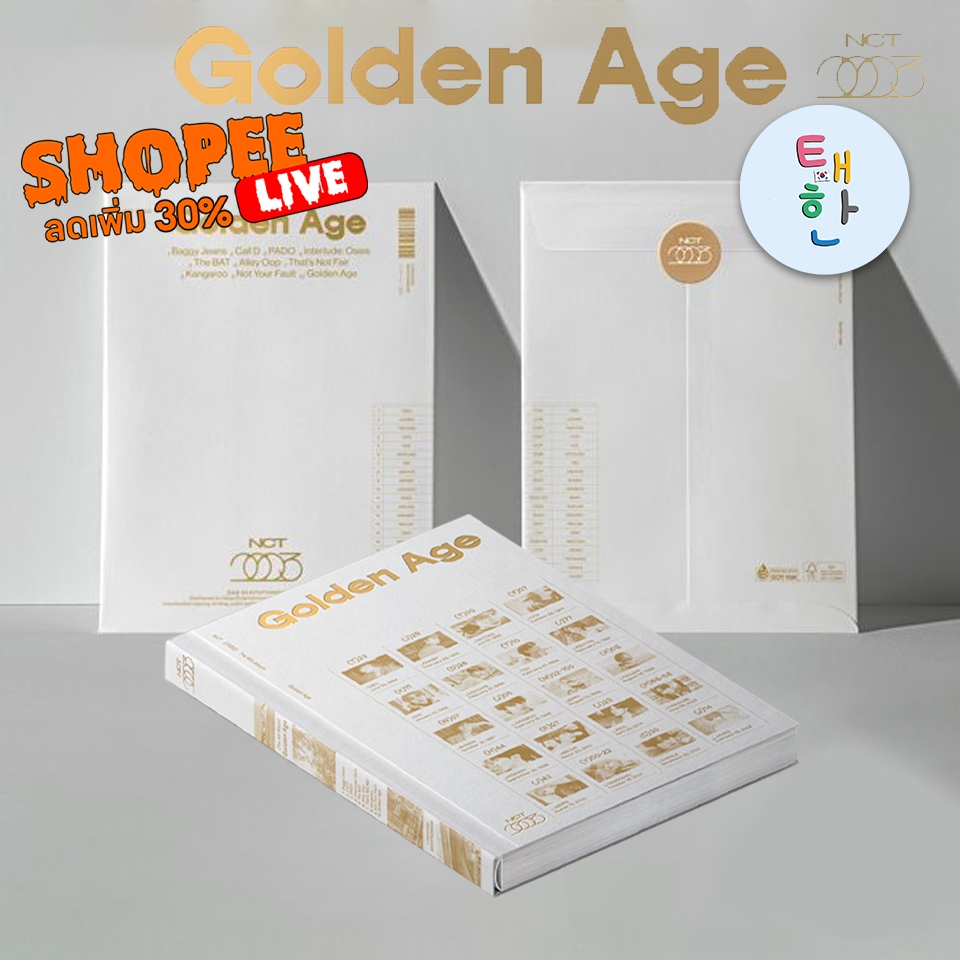 SHOPEE LIVE Cover Select [NCT] Golden Age Album (Regular 4th Album ...