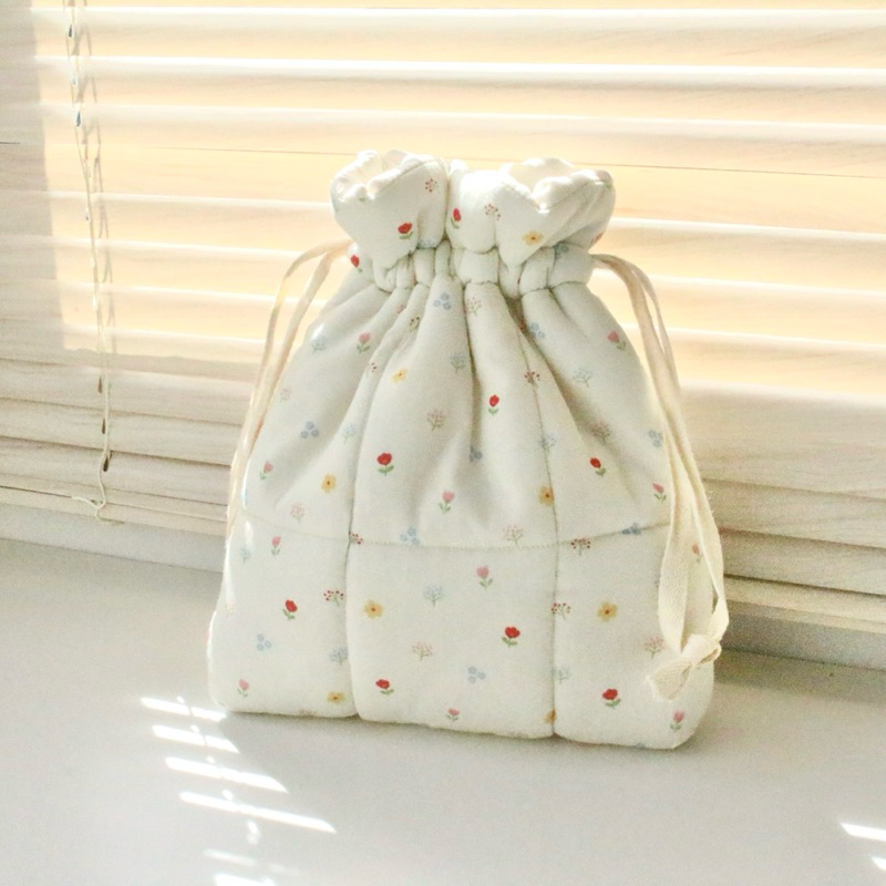 Drawstring Bag | Minimalist Floral Bags Can Notify The Color Of The ...