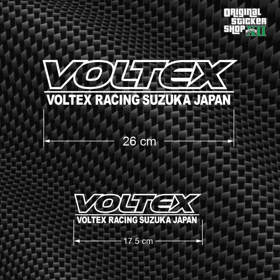 VOLTEX Sticker Vortex car Weatherproof Weather Resistant Cut Locomotive | Shopee Philippines