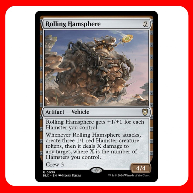 [MTG] Rolling Hamsphere [BLC] [ARTIFACT] [RARE] [NORMAL] [ENG] (Magic ...