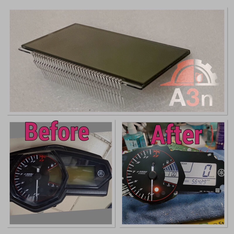 R3 MT3-Real Glass Digital Screen. Speedometer+Precision Display. Pro ...