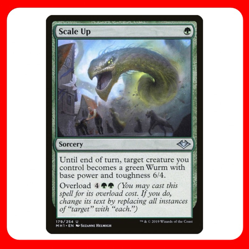 [MTG] Scale Up [MH1] [GREEN] [UNCOM] [NORMAL] [ENG] (Magic Card/Magic ...