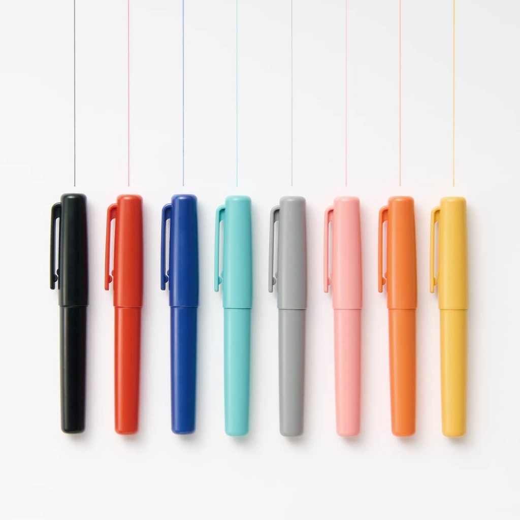 MUJI 8-Colors Compact Gel Ink Pen Set – 0.5mm | Shopee Philippines