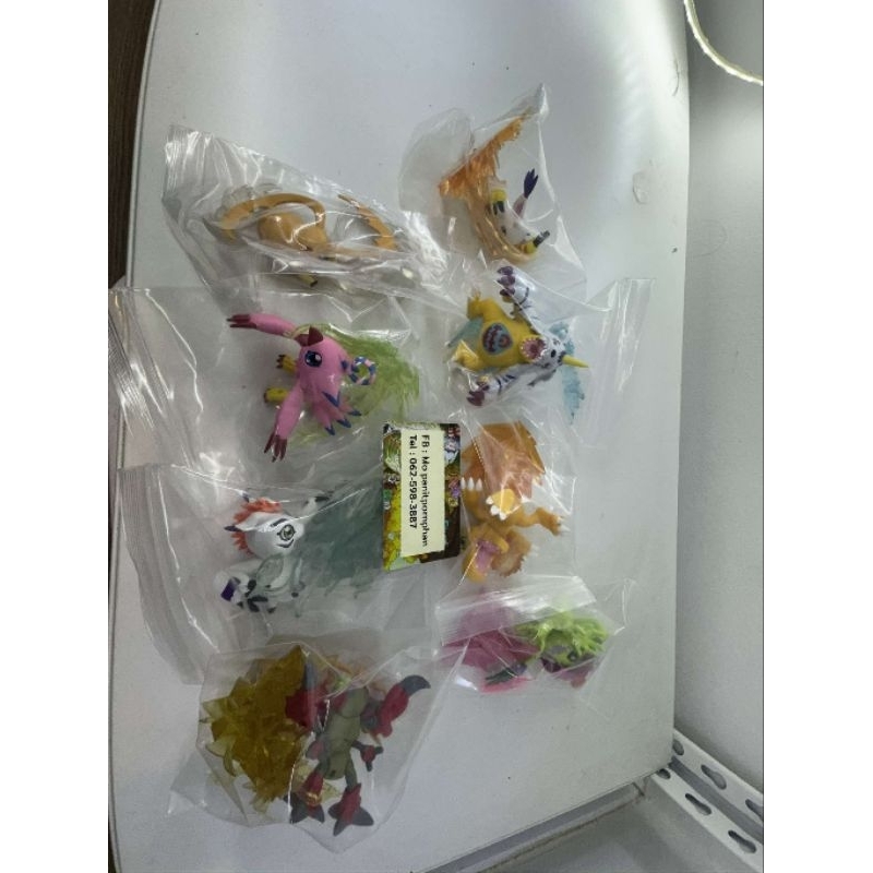 Complete set Second Hand digimon Display arttoys bandai | Shopee ...