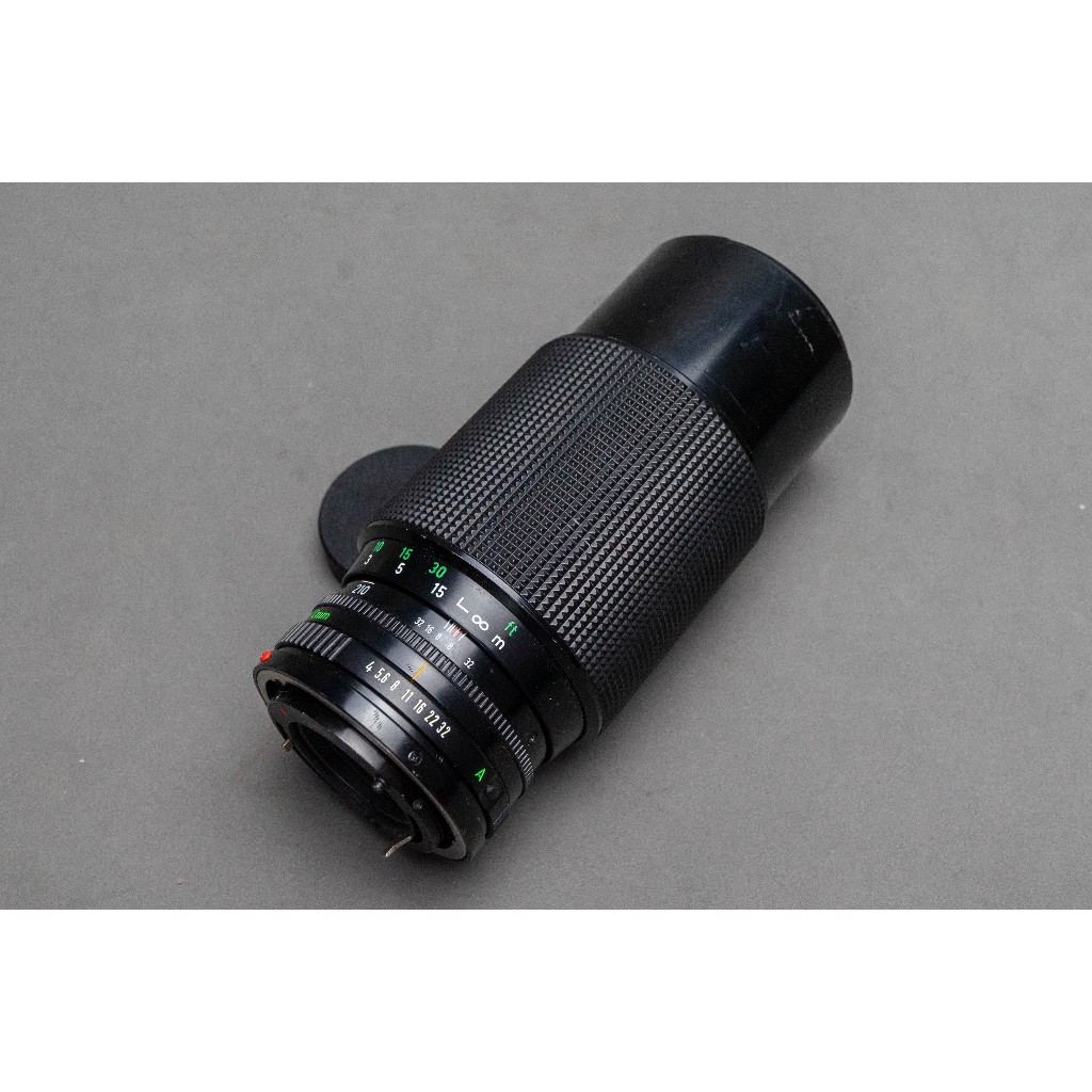 Canon Zoom 70-200mm F4 FD Mount – Wide Light Hole God Lens Vintage Cord ...