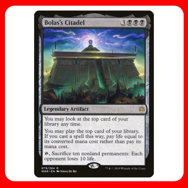 [MTG] Bolas's Citadel [WAR] [BLACK] [RARE] [NORMAL] [ENG] (Magic Card ...