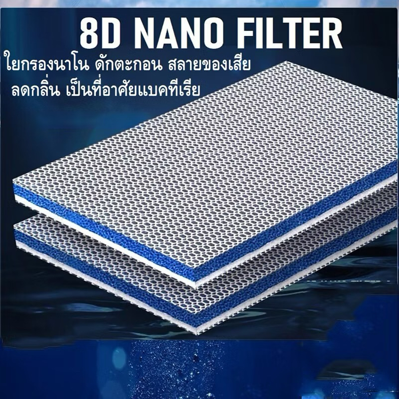 Filter Filament 8D 100x100x2 cm (Nano 8D Trap Break Away Waste Reduce ...