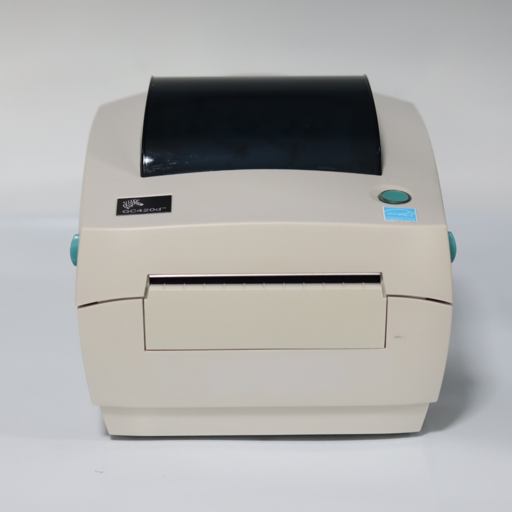 ZEBRA GC420d Barcode Printer thermal Label Printer-Parellel Port Serial ...