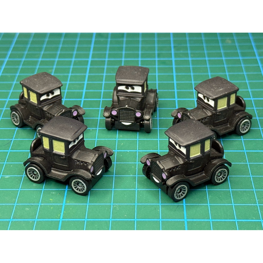 DISNEY PIXAR CARS MINI RACERS LIZZIE Foreign Car Pack Condition Overall ...