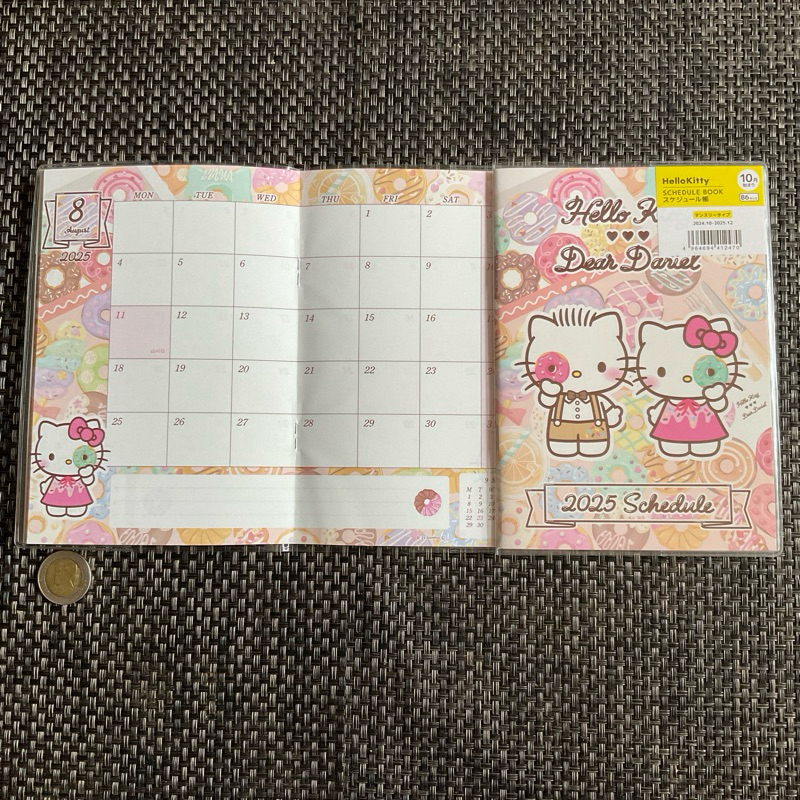 sanrio planner 2025 schedule book Disney From Japan 2024.10-2025.12 ...