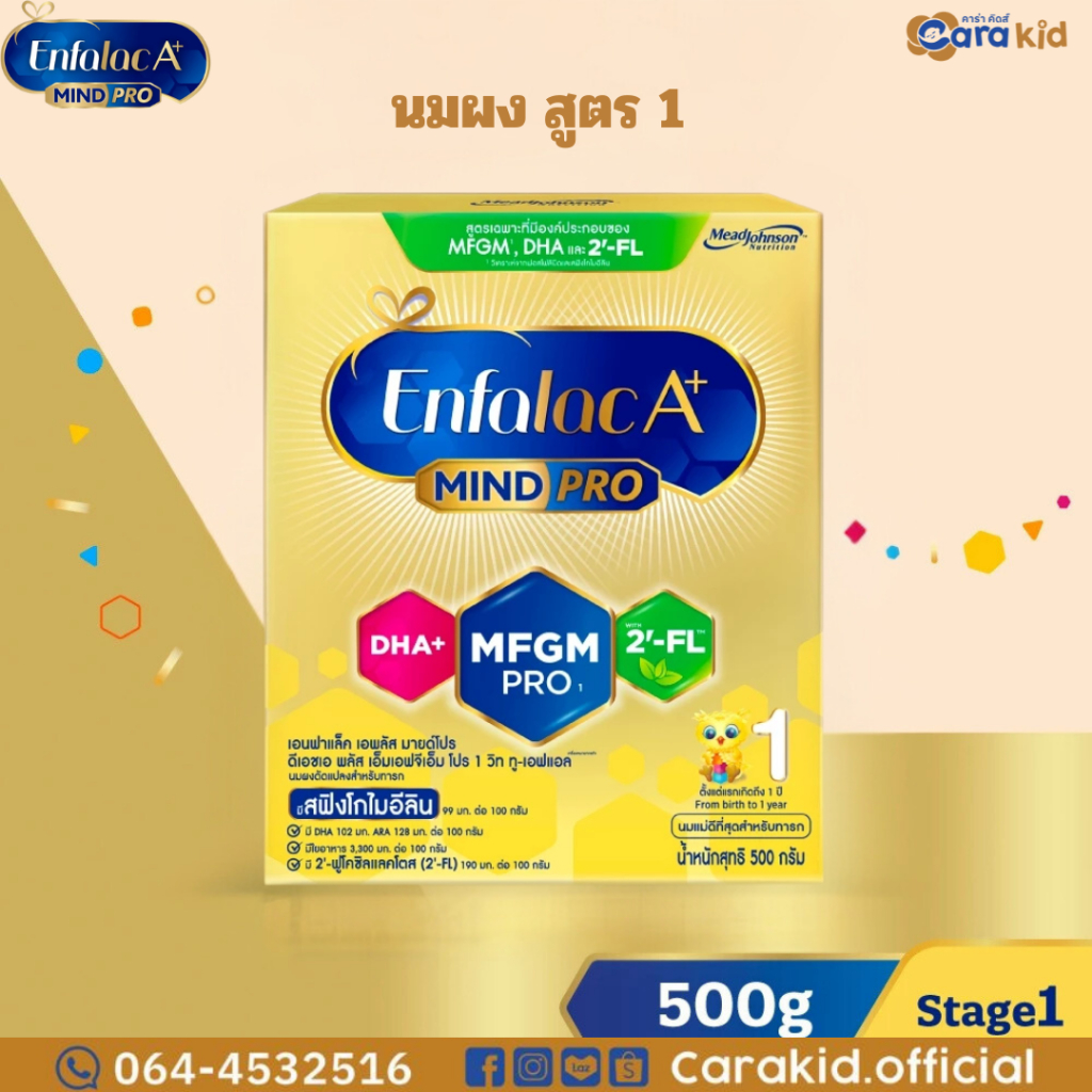 Enfalac A + MindPro Stage1 + Formula 1 (500 G) | Shopee Philippines